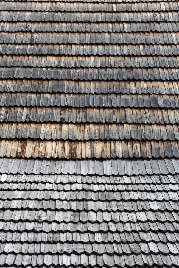 Old wooden shingle roof stock photo. Image of roof, rustic - 47777312