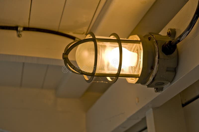 Old wooden ship lighting stock photo. Image of ancient - 3982168