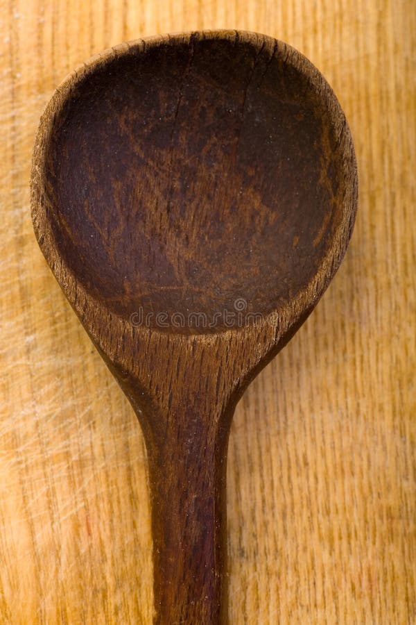 Old wooden spoon stock image. Image of kitchen, copy - 23949989