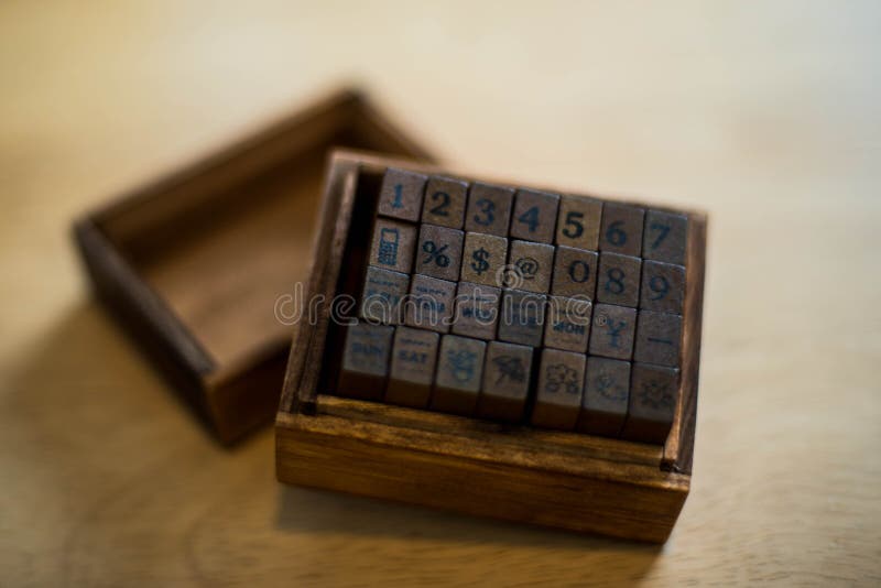 Old wooden stamp stock image. Image of bureaucracy, public - 46871463