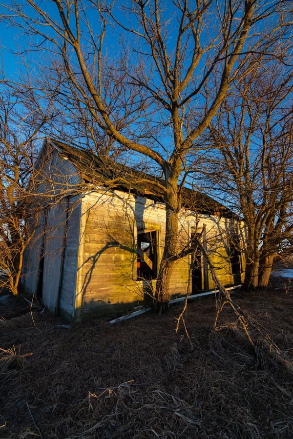 Old structure in the field stock image. Image of nature - 141051955