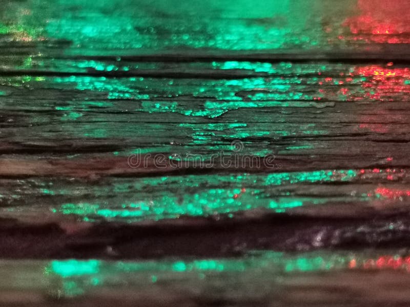 Old Wooden Texture, Background with Disco Bar Ligth Stock Photo - Image ...