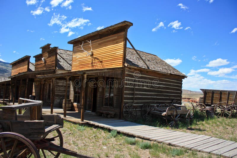 Old Western Ranch Building stock photo. Image of architecture - 8195812