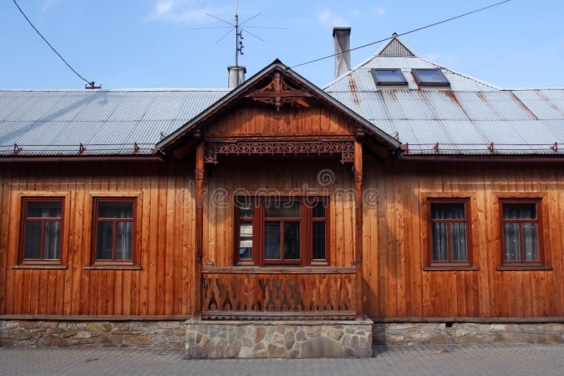 Old Wooden Traditional House Stock Image - Image of history ...