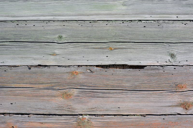 Old Wooden Wall with Traces of Red Paint. Stock Photo - Image of panel ...
