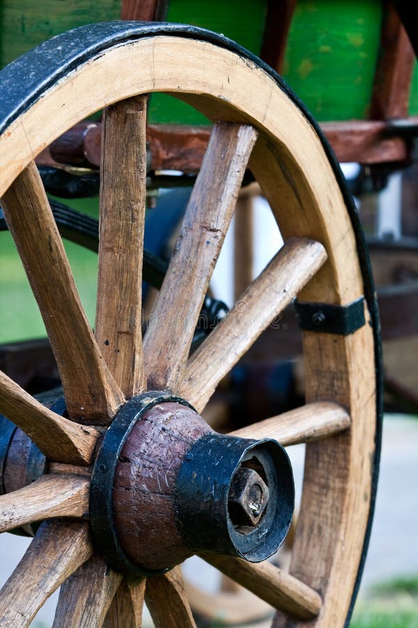 Old Wooden Wheel stock photo. Image of cart, obsolete - 10357192