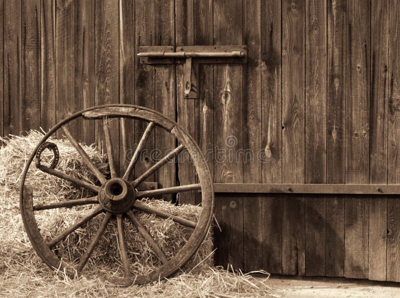 Old Wooden Barn Doors stock photo. Image of dirty, country - 22812972