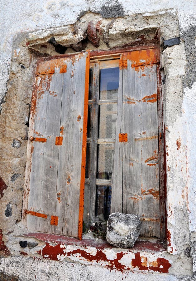 Old wooden window stock image. Image of rusty, walls - 51984337