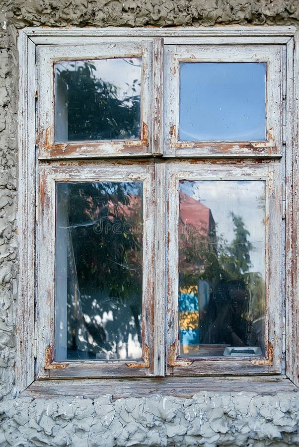 Cottage Window Shutters stock image. Image of shutter - 66368095