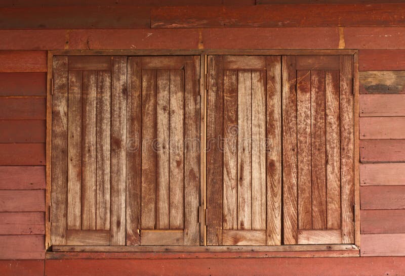 Old wooden windows stock photo. Image of architectural - 41126226