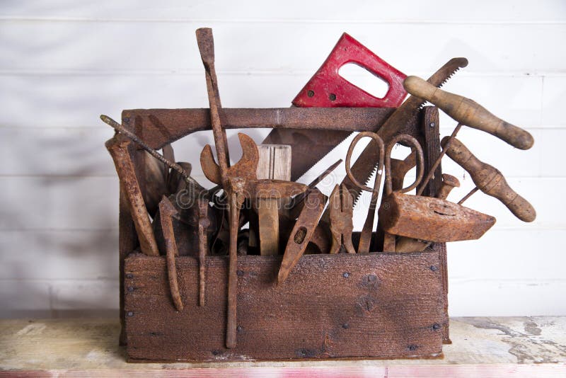 Old work equipment stock photo. Image of isolated, work - 53923988