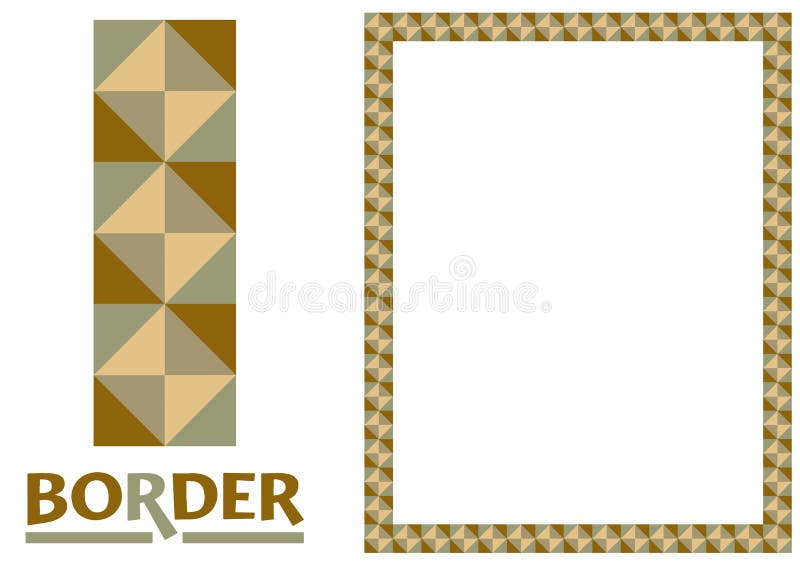 Old World Borders Vector - Tiled Frame in Plant Leaves and Flowers ...