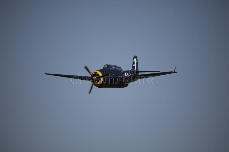 Old World War 2 Navy Bomber Plane USA Editorial Photography - Image of ...