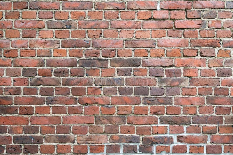 Old worn brick wall stock image. Image of aged, material - 123675297