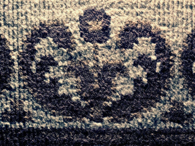 Old Worn Carpet in Detail. Weaving Texture Stock Image - Image of ...