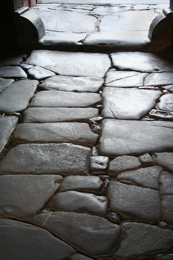 Old worn cobblestones stock photo. Image of pattern, light - 3226178