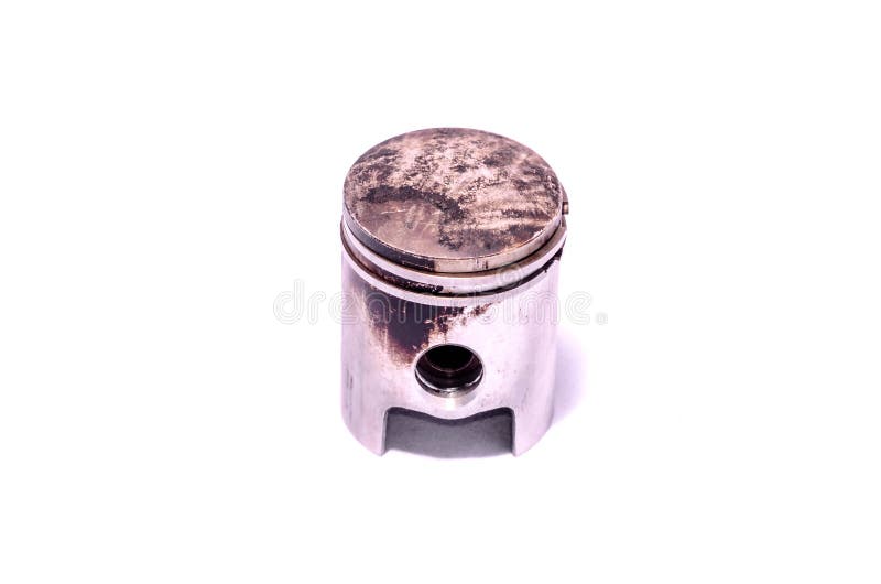 Old Worn Engine Piston stock photo. Image of rust, power - 46709148