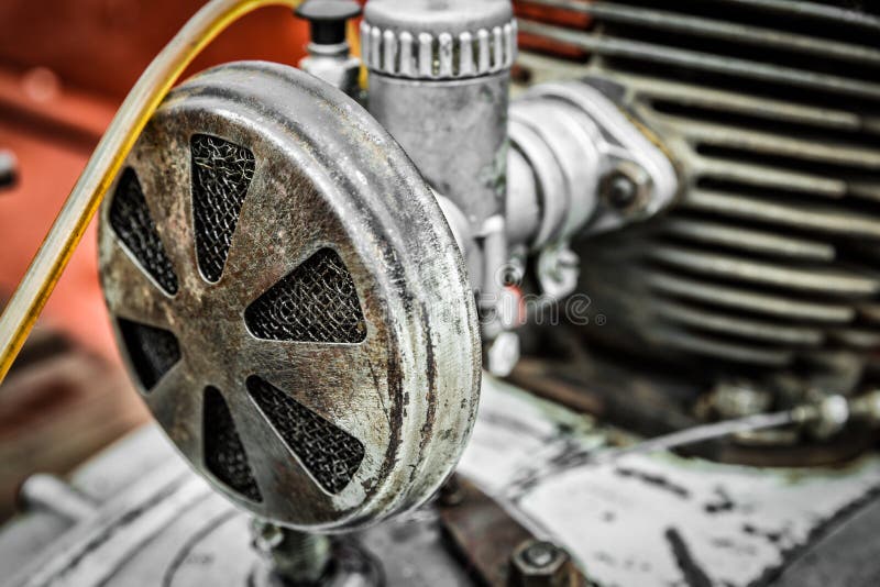 Old worn out air filter stock image. Image of engine - 32181375