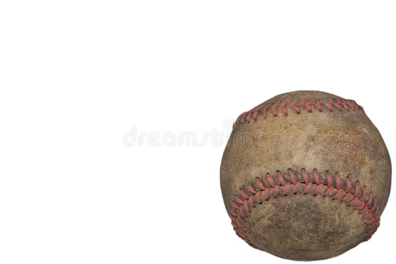 Old Worn Out Baseball stock photo. Image of worn, american - 15387058