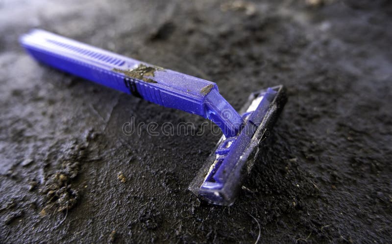 Old disposable razor stock photo. Image of stainless - 276074112