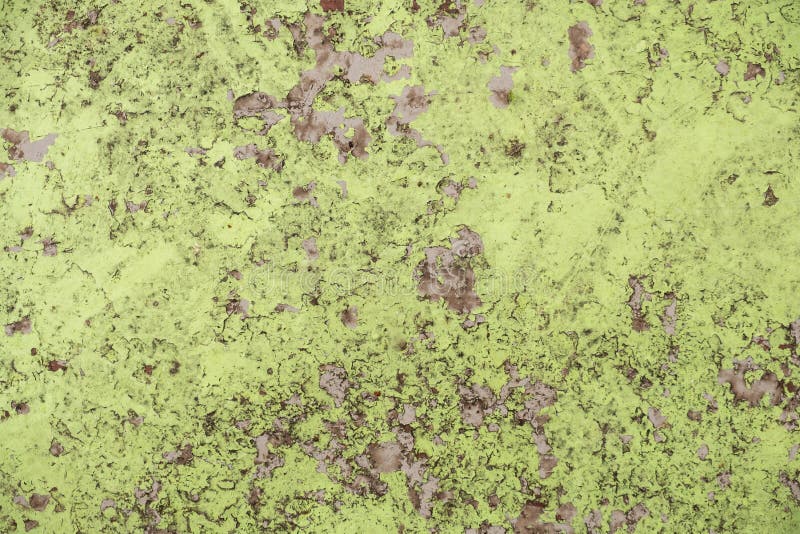 Rusty Green Painted Metal Texture Background. Stock Photo - Image of ...