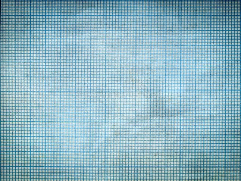Old Wrinkled Grid Scale Paper Sheet Background Stock Image - Image of ...