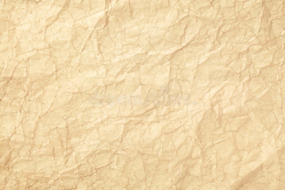 Old wrinkled paper stock photo. Image of paper, textured - 19616372