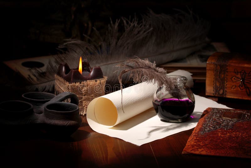 Writer stock image. Image of retro, antique, manuscript - 24140307