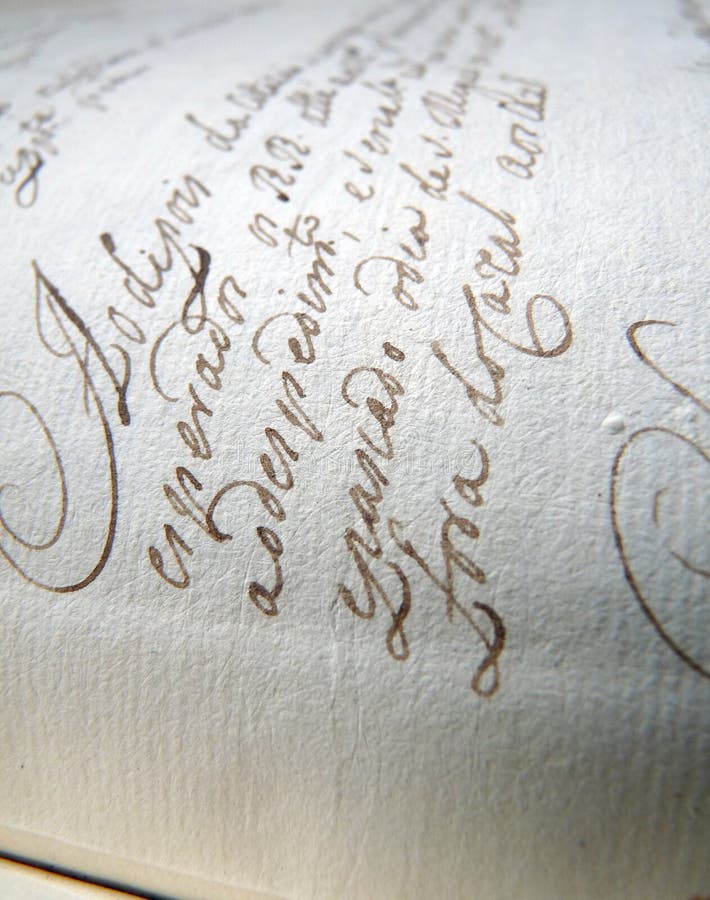 Old Writing stock image. Image of vintage, background - 12839751