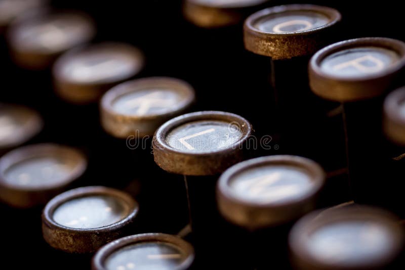 Old writing machine stock image. Image of communication - 27226807