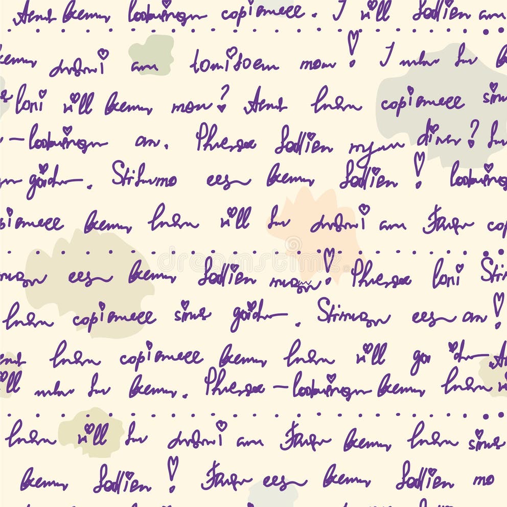 Fake Handwriting Stock Illustrations – 714 Fake Handwriting Stock ...