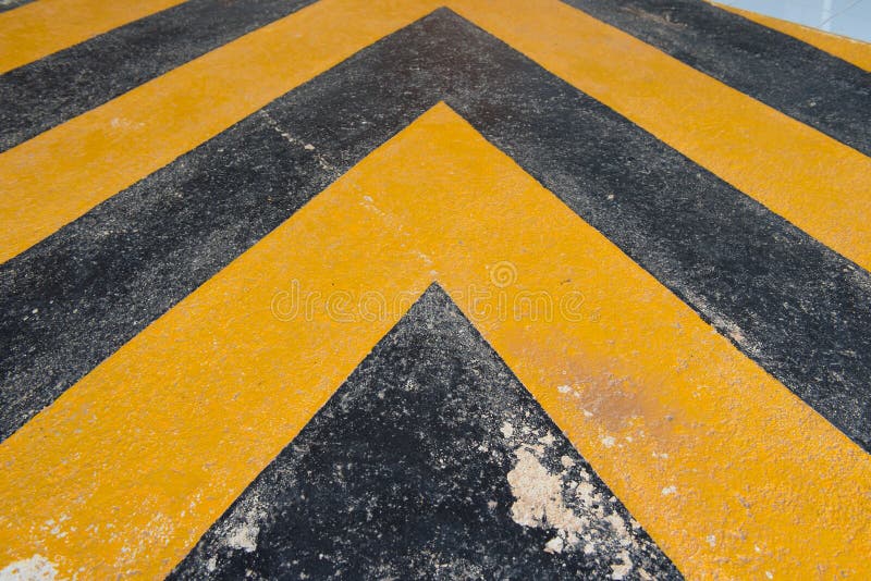 Old Yellow and Black Painted Cement Floor Background Stock Image ...