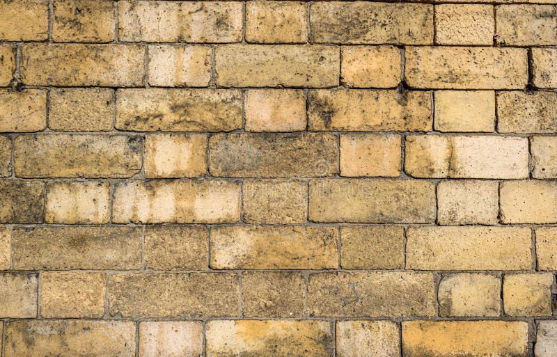 Old Yellow Brick stock photo. Image of weathered, brick - 72011404
