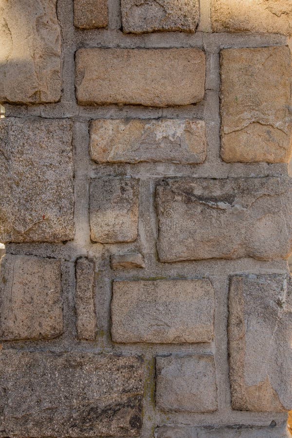 Old Yellow Brick Castle Wall Texture Background Stock Photo - Image of ...