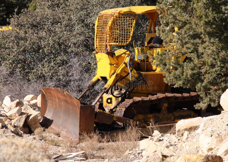 Old Tractor stock photo. Image of field, abandon, vintage - 11001314
