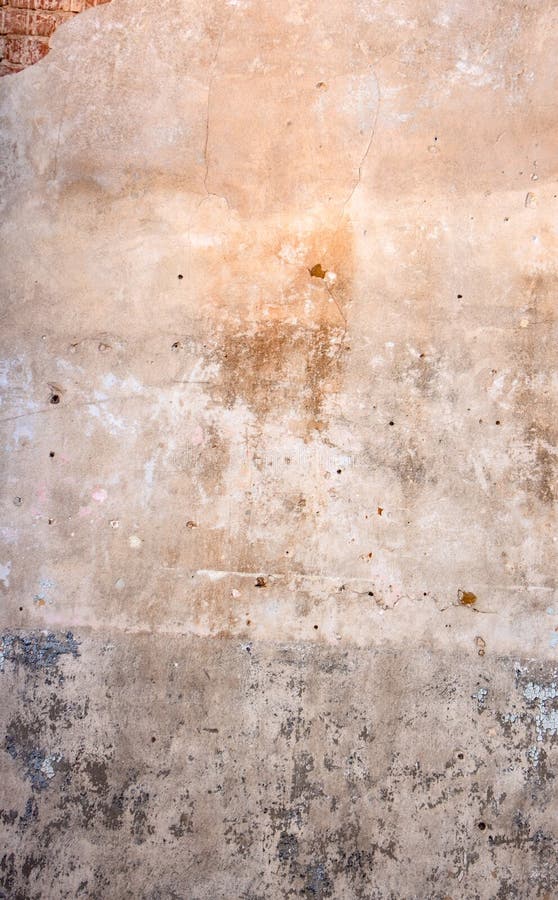 Old Yellow Clay Wall Background or Texture, Vintage Style Stock Image ...