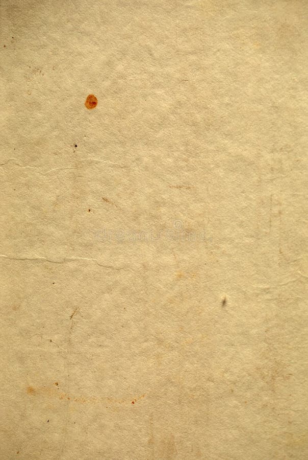 Old Yellow Paper Texture Paper from an Old Book. Stock Image - Image of ...