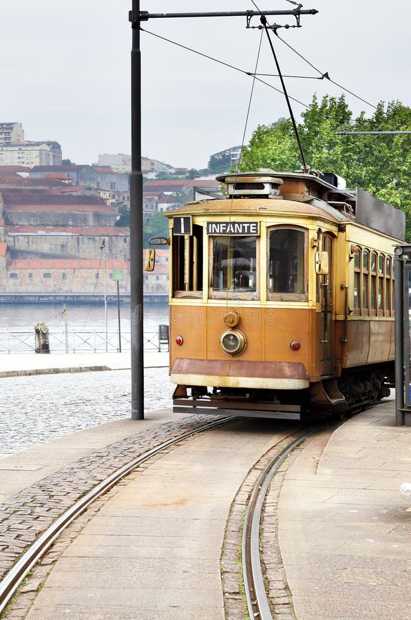 Old yellow tram stock photo. Image of rail, tram, travel - 25048544