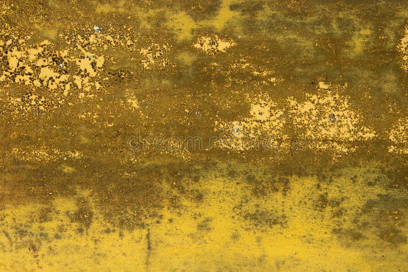 Old Yellow Wall Texture with Mold and Peeling Stock Image - Image of ...