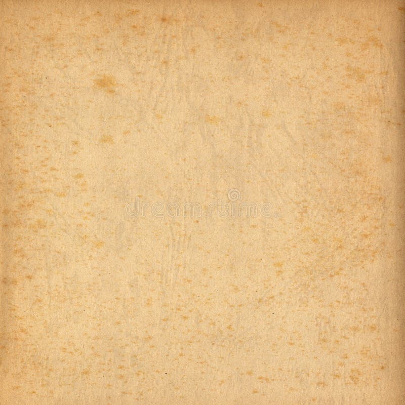 Old Yellowed Paper with Spots Stock Photo - Image of scrapbook, rundown ...