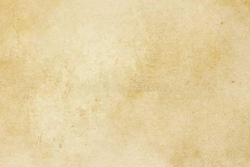 Aged Yellowed Paper Texture or Background. Stock Photo - Image of empty ...