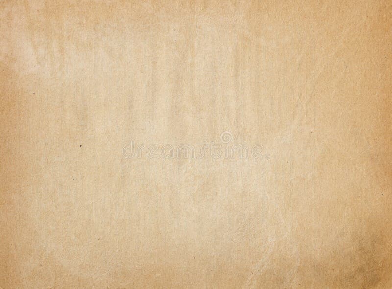 Old Yellowed Paper Texture. Stock Image - Image of vintage, grunge ...