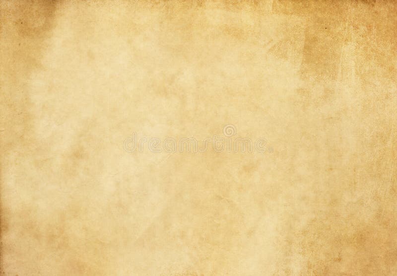 Old Yellowed Paper Texture. Stock Image - Image of vintage, rustic ...