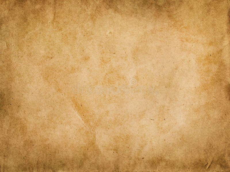 Old Yellowed Paper Texture. Stock Image - Image of space, stained: 82260931