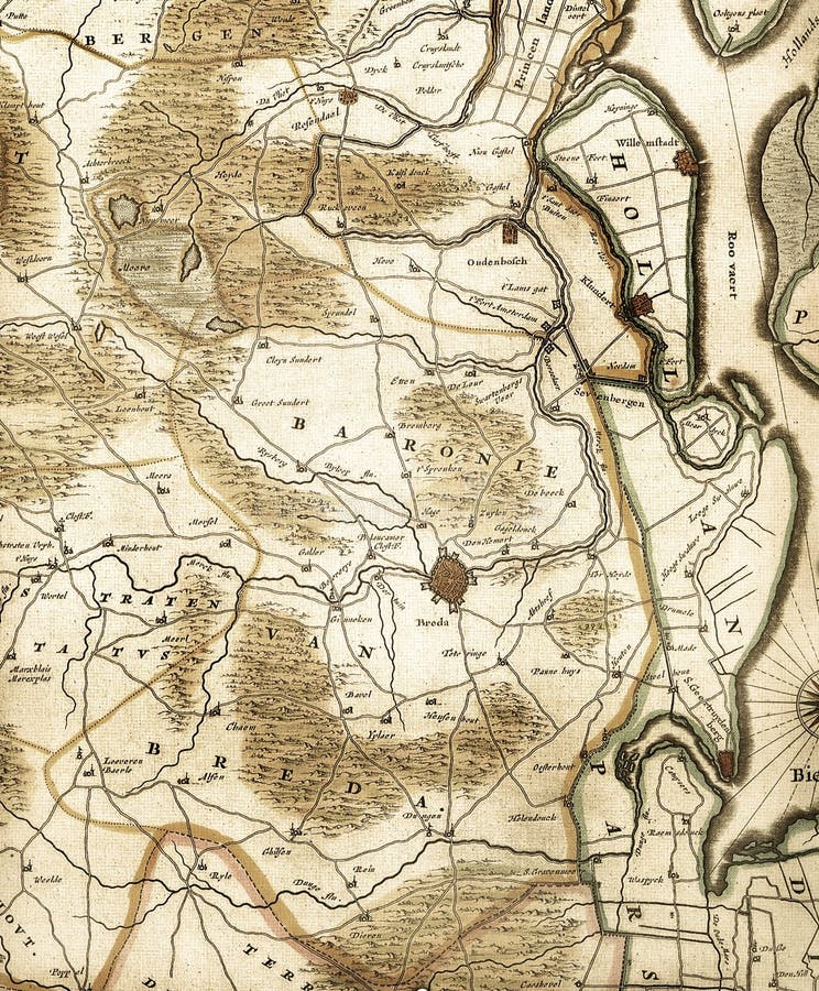 Old yellowed piece of map stock image. Image of aged - 140564923