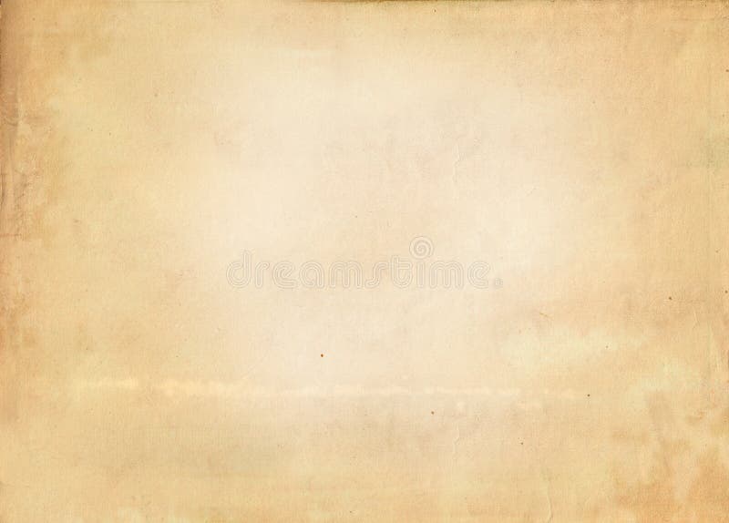 Old Yellowed and Stained Paper Texture. Stock Image - Image of flat ...
