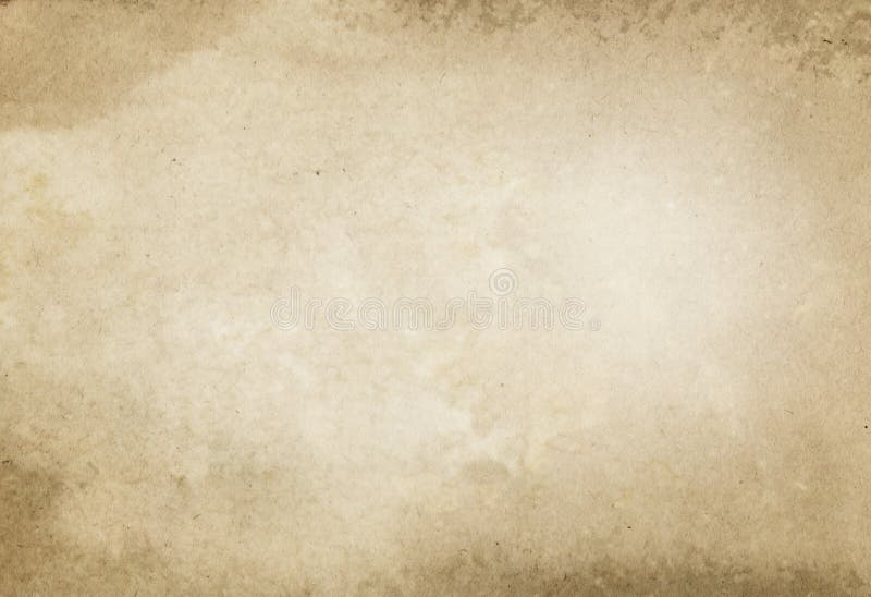Old Yellowed and Stained Paper Texture. Stock Image - Image of ...