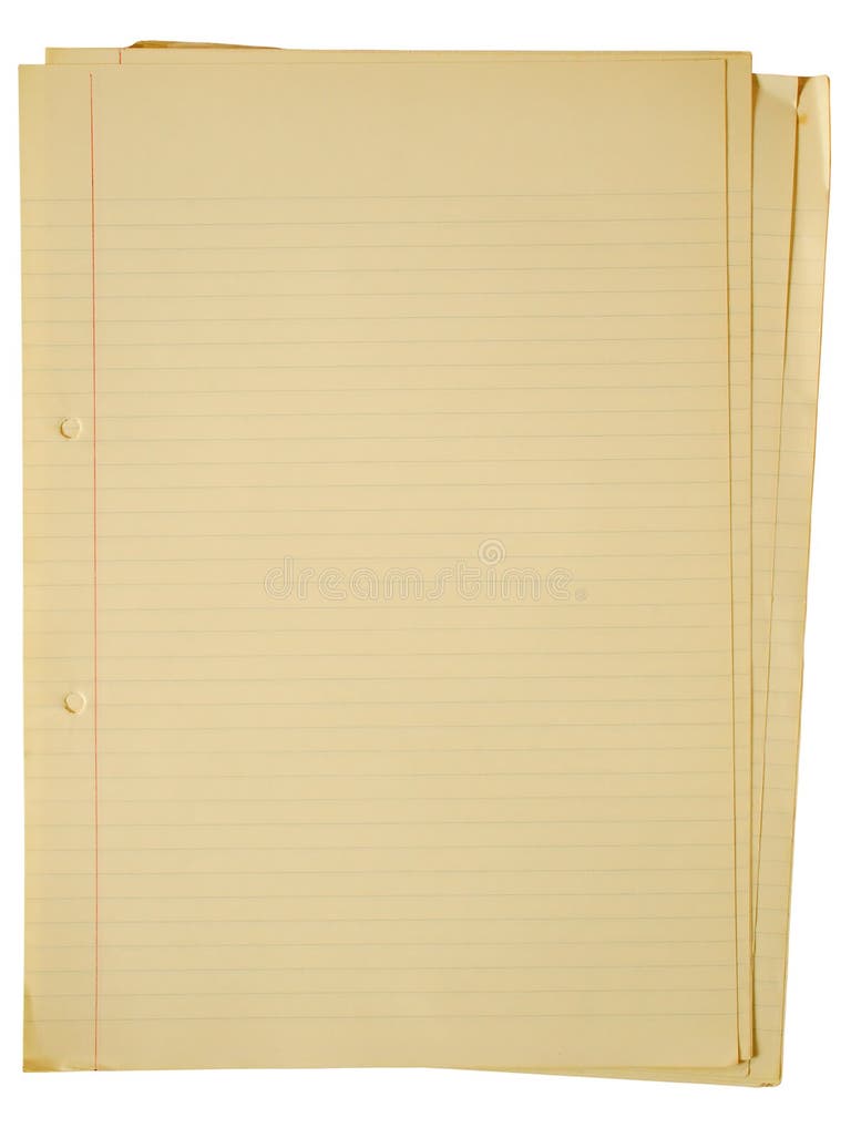 A4 Yellow Lined Paper Stock Photos - Free & Royalty-Free Stock Photos ...