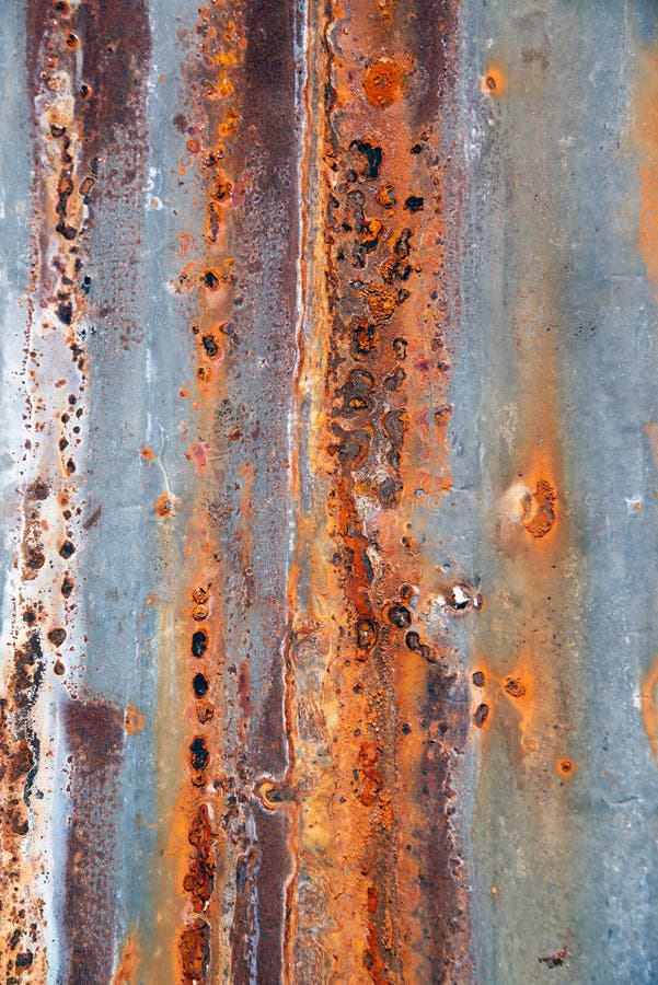 Old Zinc Sheets Texture Background, Rusty On Galvanized Metal Surface ...