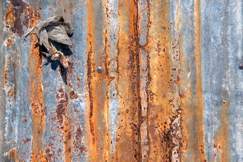 Old Zinc Sheets Texture Background, Rusty on Galvanized Metal Surface ...